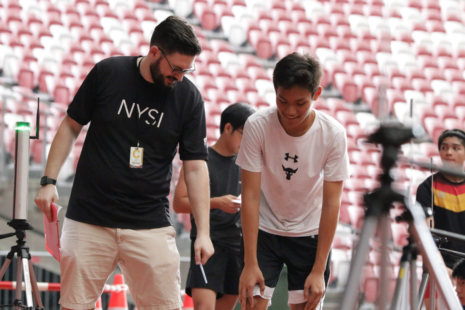 NYSI TOP Athlete Programme goes to National Stadium